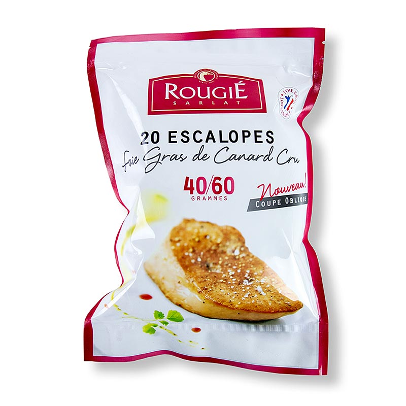 ROUGIE DUCK LIVER SLICE (FOIE GRAS), 1Kg – MeatUp.shop