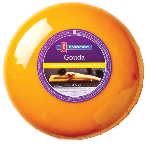 Emborg Gouda Cheese Wheel 1Kg – MeatUp.shop