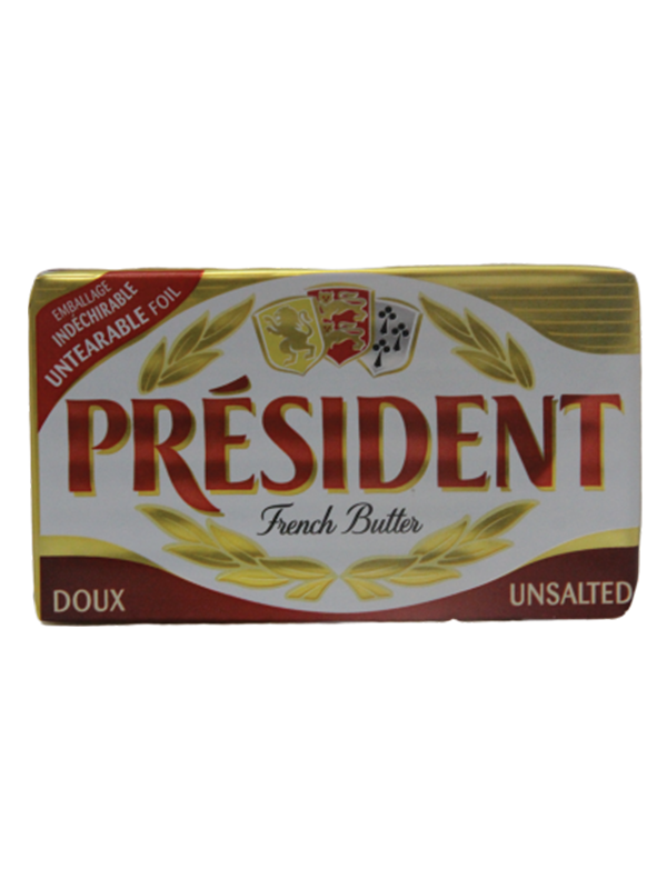 President Unsalted Butter, 200gm – MeatUp.shop
